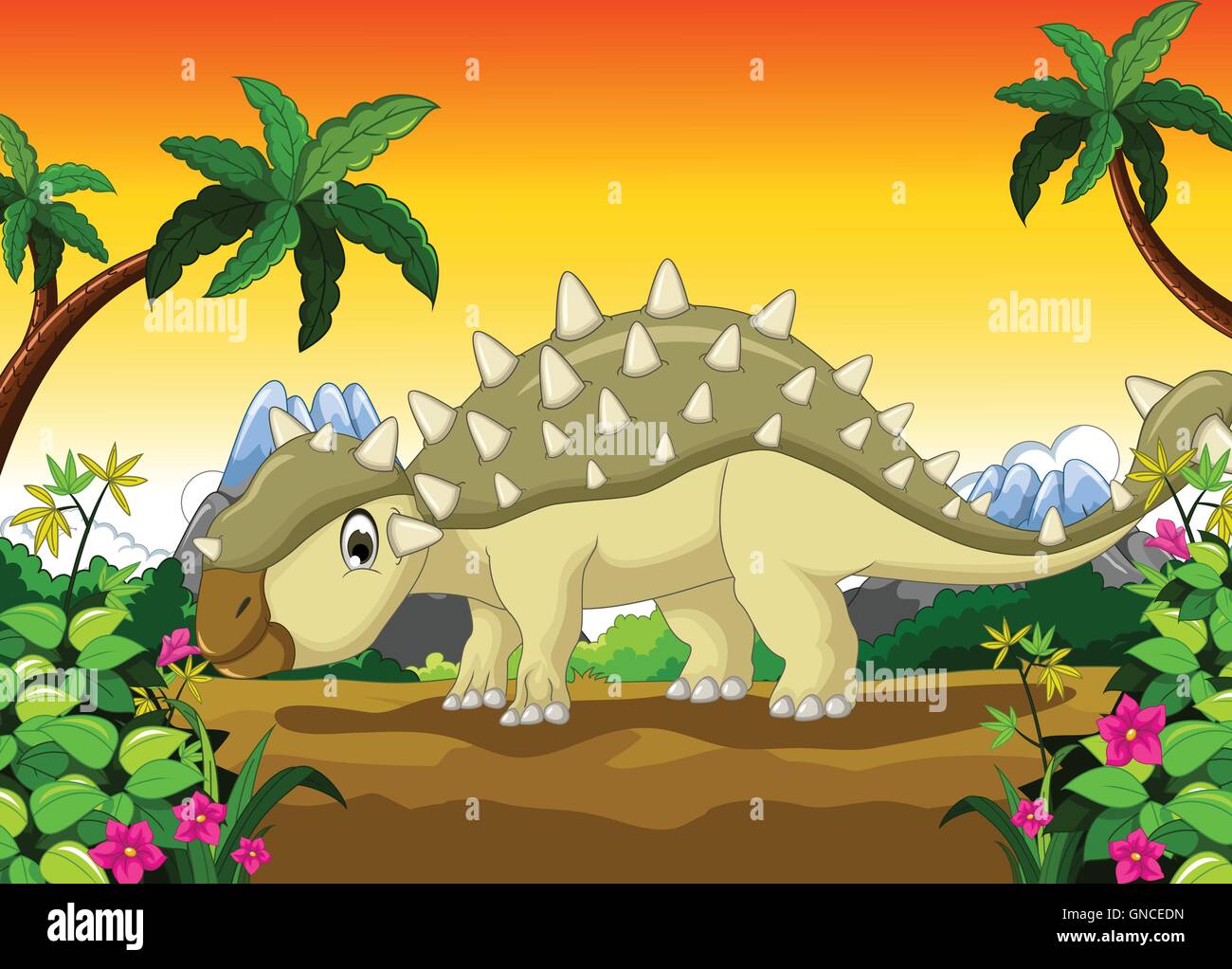 Dinosaur tail bone Stock Vector Images - Alamy