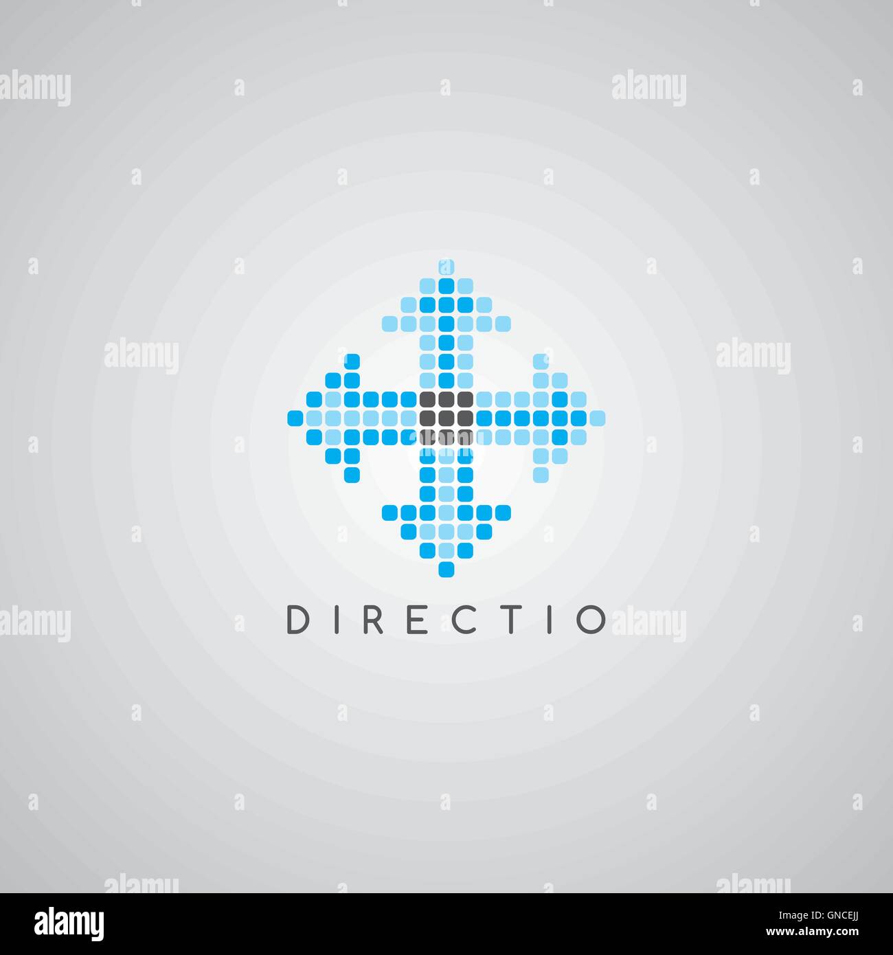 pixel logo template theme Stock Vector Image & Art - Alamy