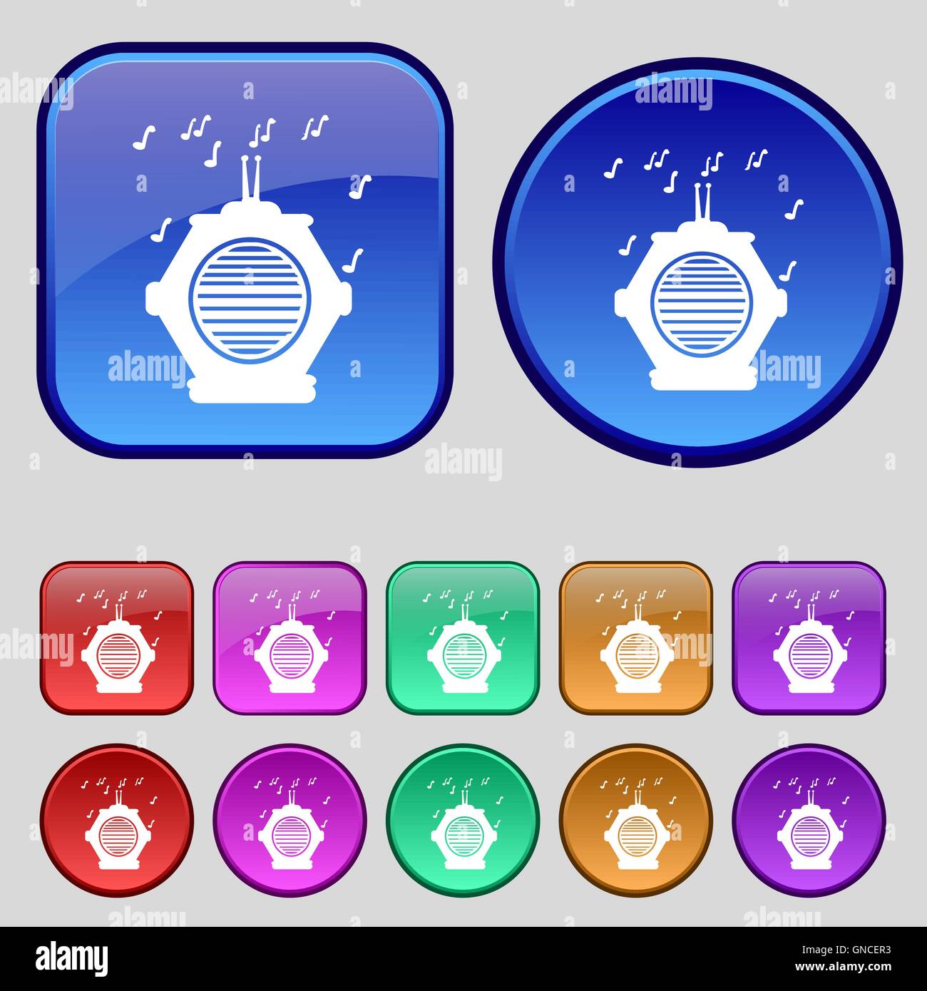 Vintage radio set hi-res stock photography and images - Alamy