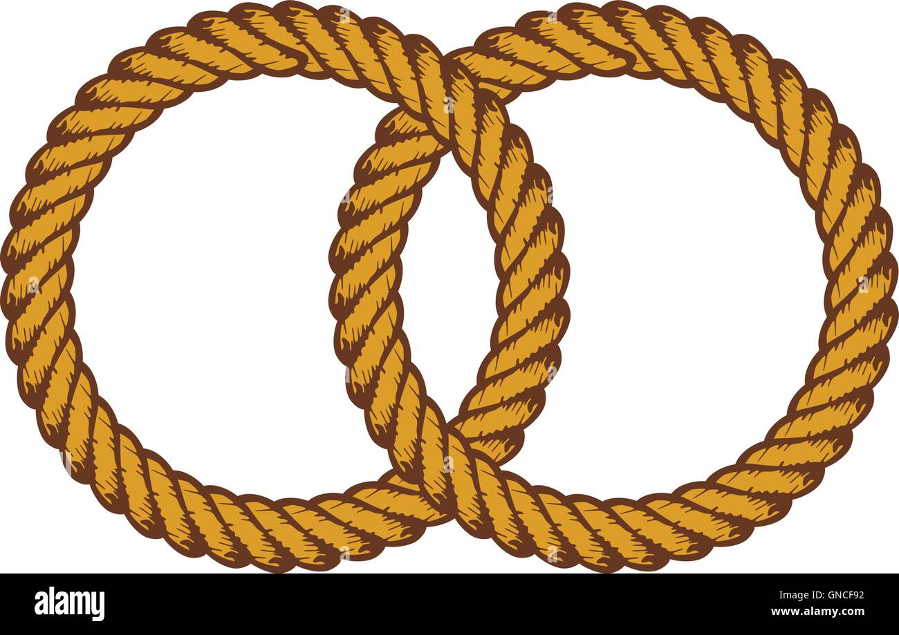 brown rope theme Stock Vector Image & Art - Alamy