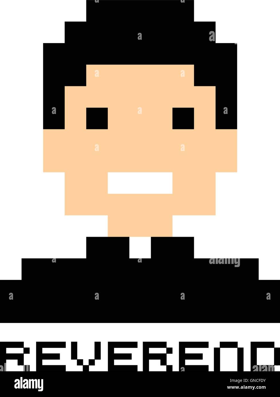 pixel people theme avatar guy Stock Vector Image & Art - Alamy