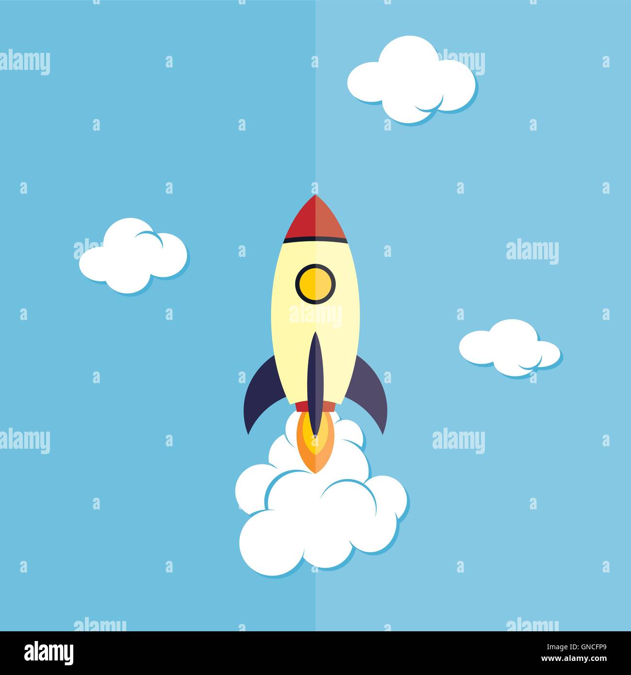 Rocket cartoon Stock Vector Images - Alamy