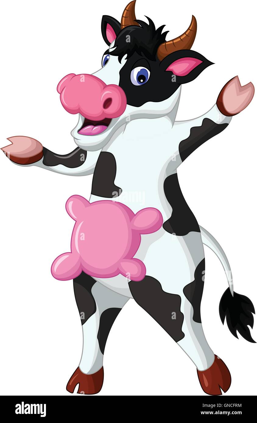 Cute Cow cartoon standing Stock Vector Image & Art - Alamy Cute Cow cartoon standing Stock Vector Image & Art - Alamy
