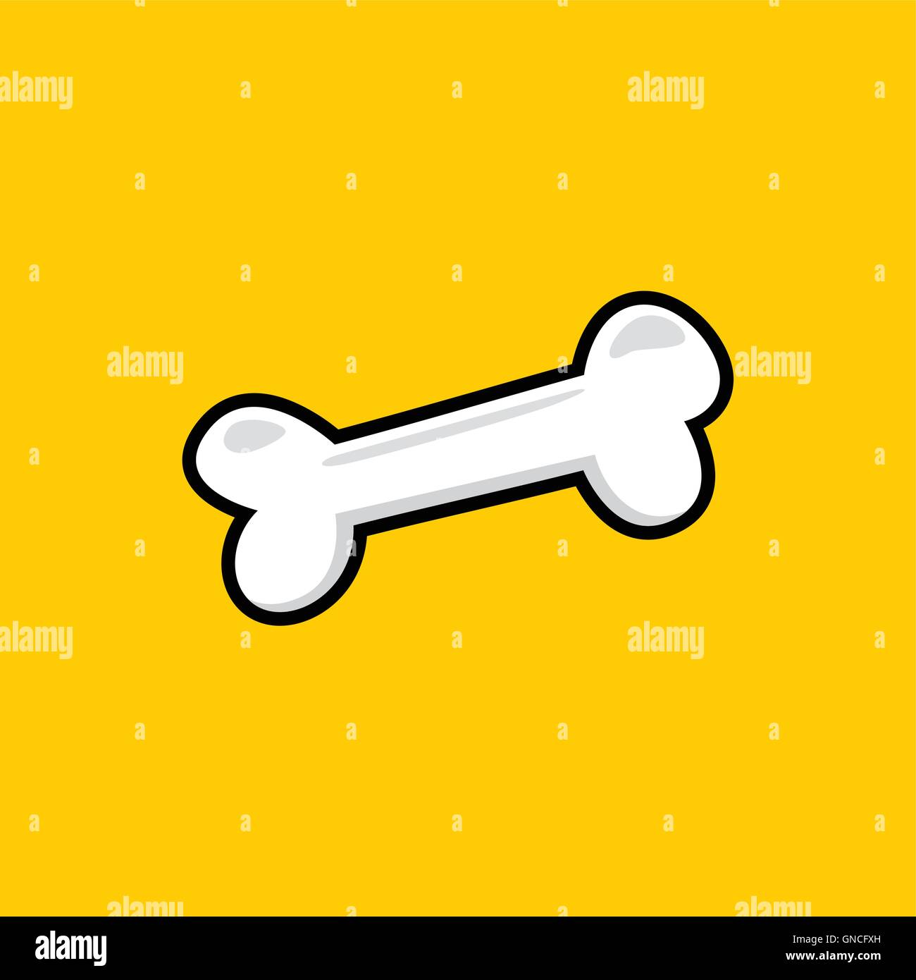 Cartoon Dog And Bone High Resolution Stock Photography and Images - Alamy