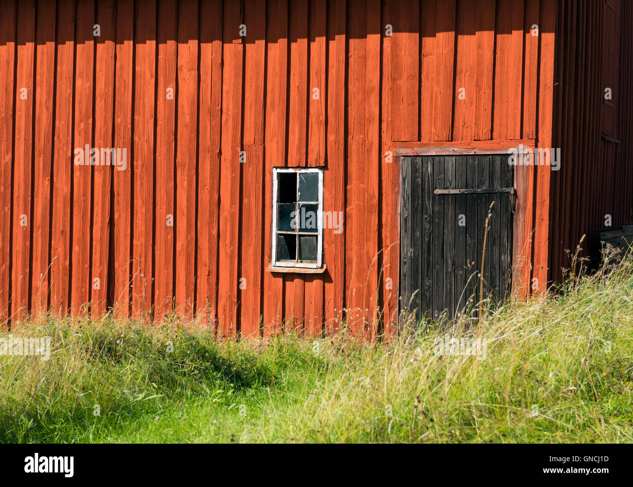 Old barn, Sweden Stock Photo - Alamy