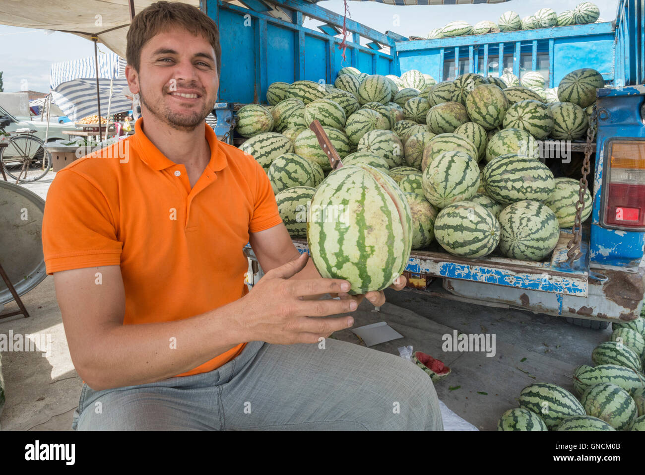 Selling watermelons hi-res stock photography and images - Alamy