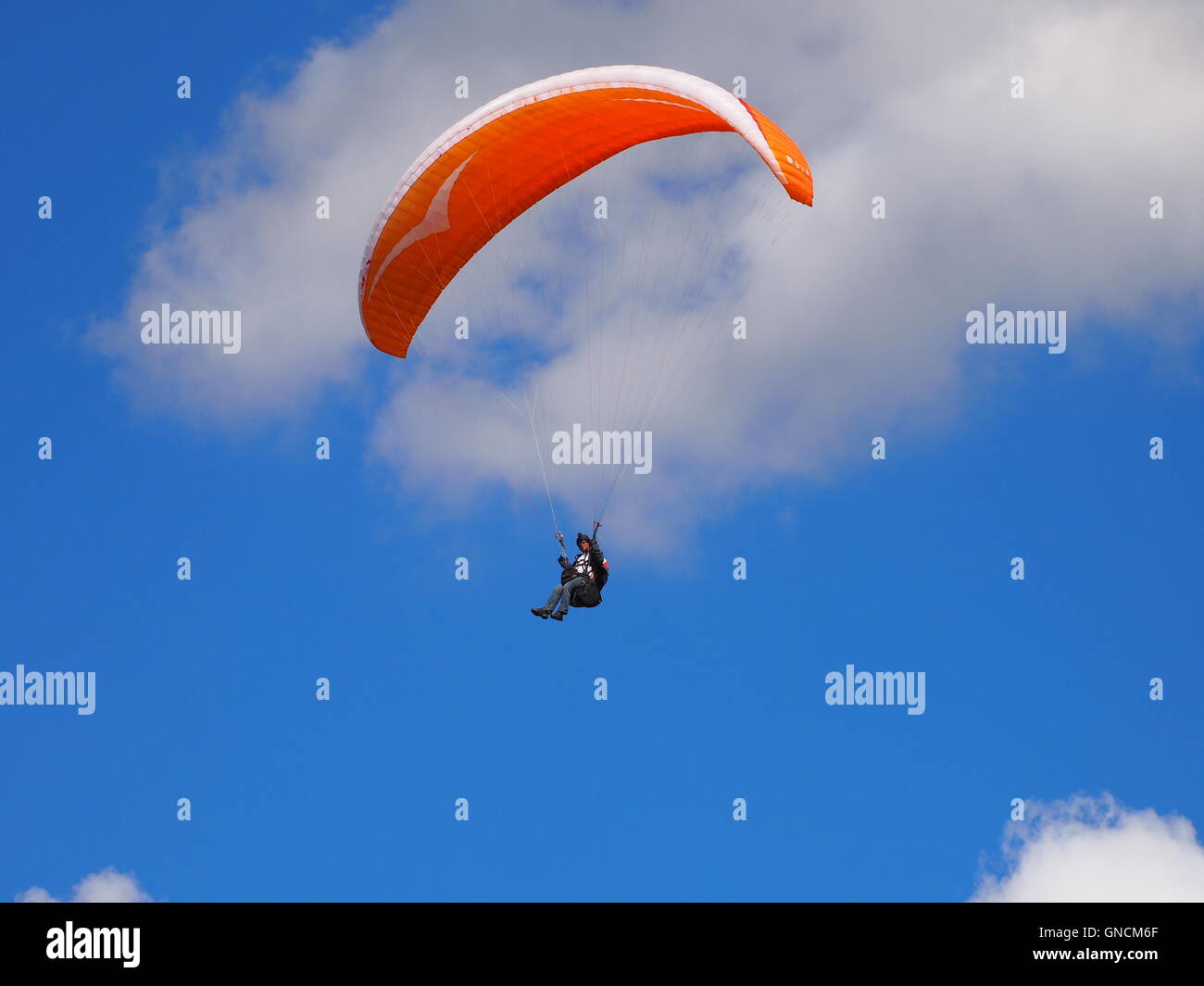 Sky parachutes hi-res stock photography and images - Alamy