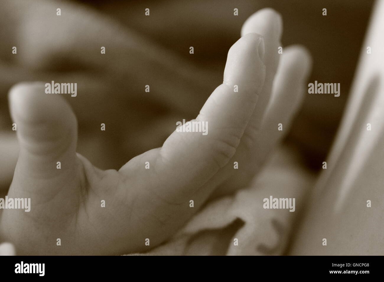 Hands Letting Go