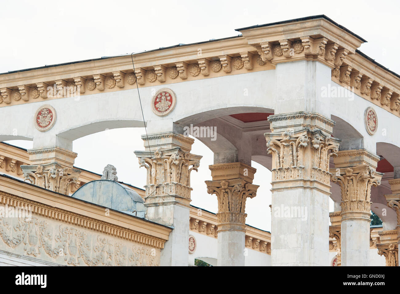 Classical columns in antique hi-res stock photography and images - Alamy