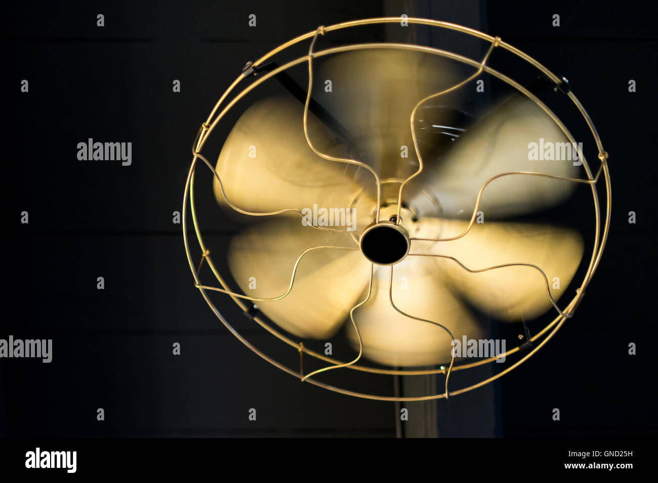 Old antique ceiling fan on hi-res stock photography and images - Alamy