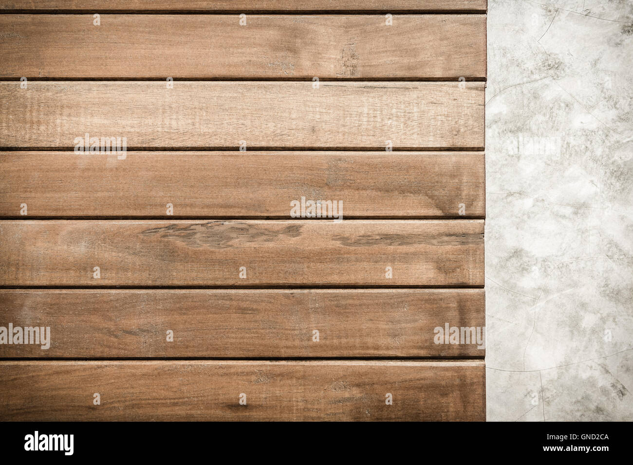 Mixed, wooden pattern texture and polished cement background Stock ...