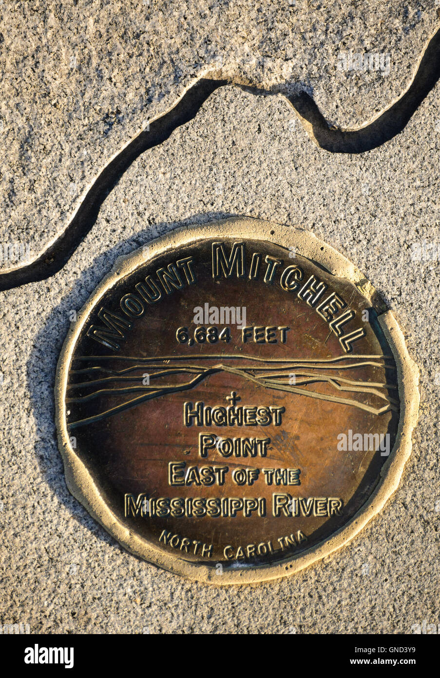 Mount Mitchell State Park Stock Photo - Alamy