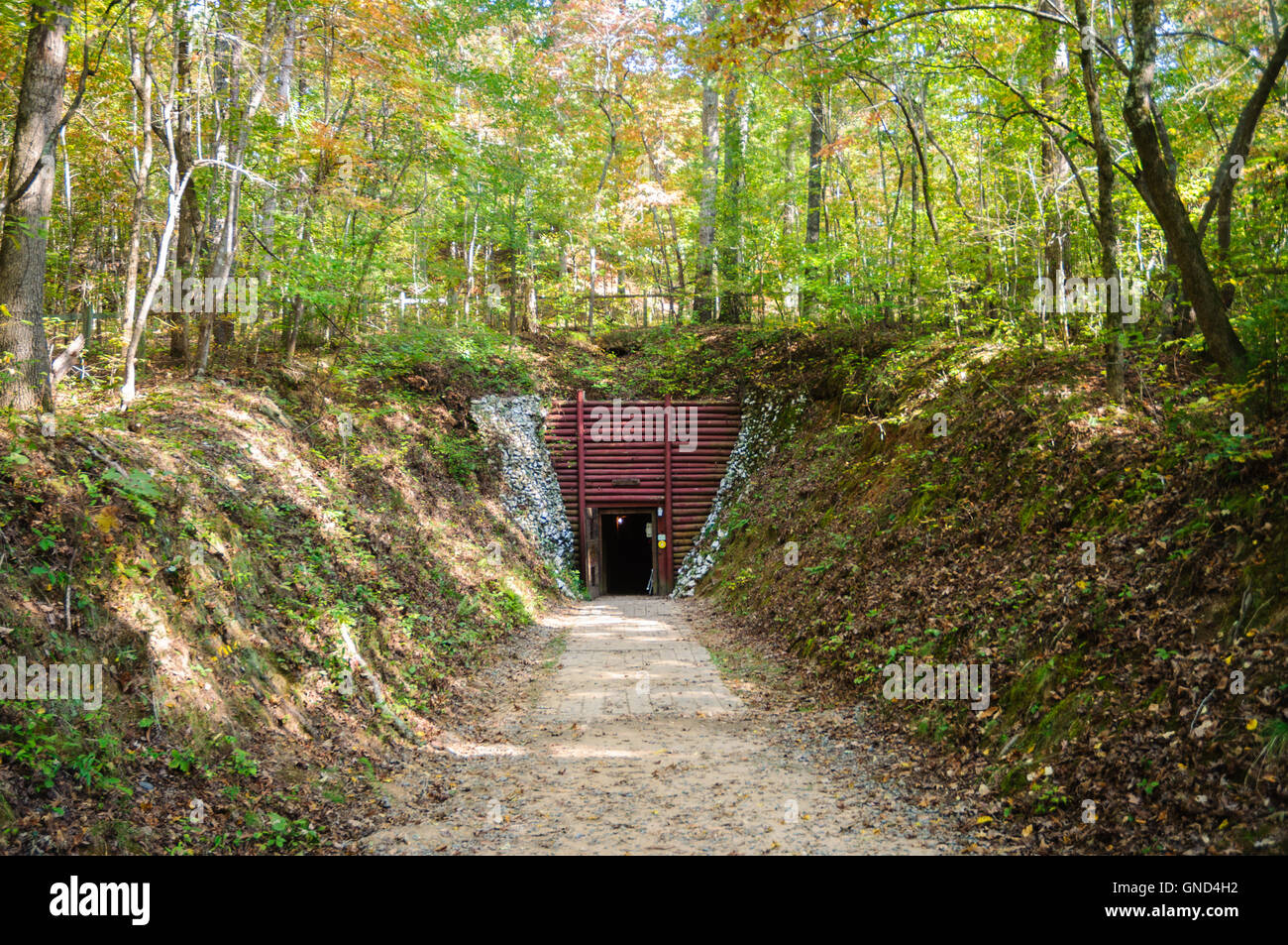 Reed Gold Mine State Historic Site Stock Photo - Alamy