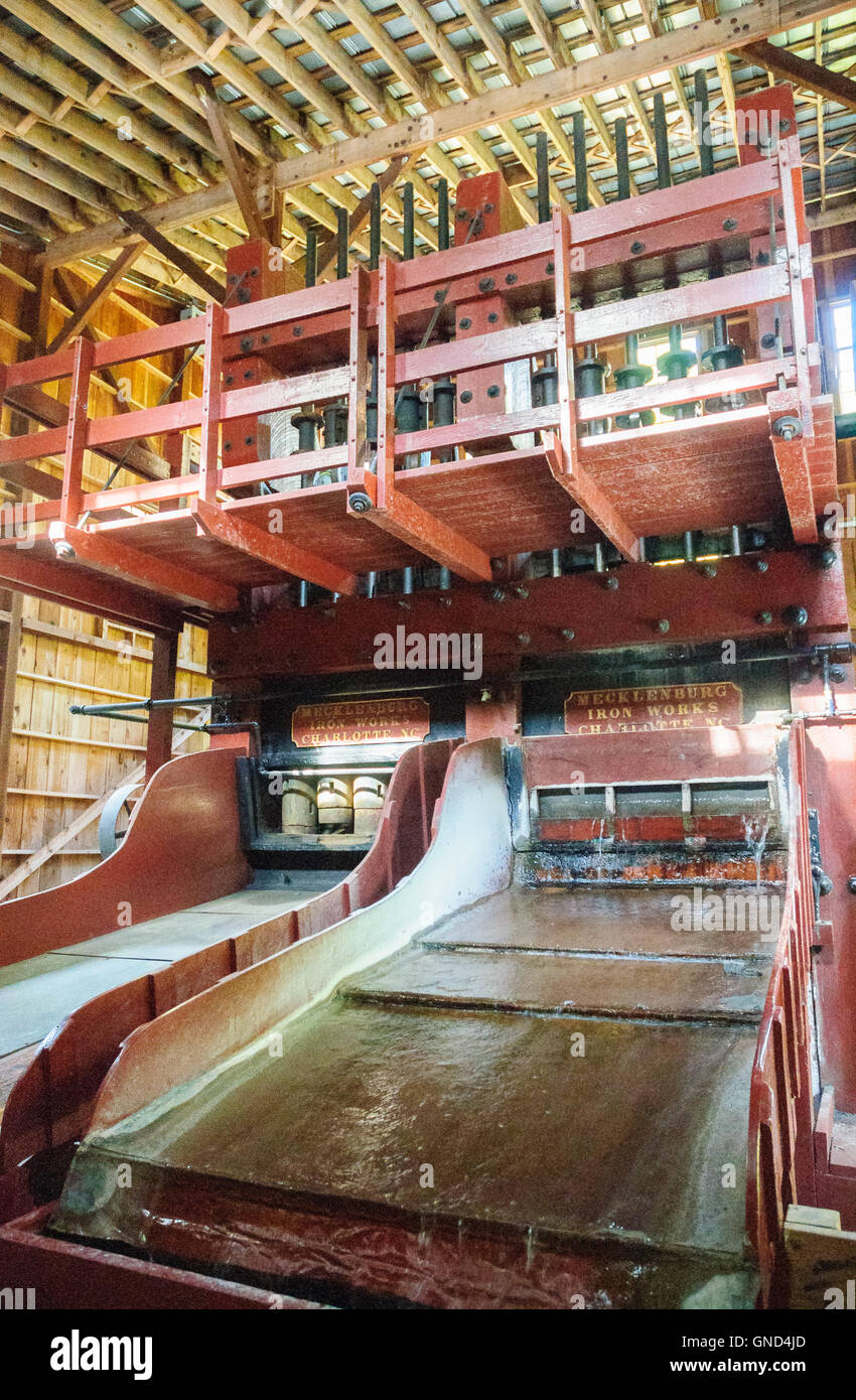 Reed Gold Mine State Historic Site Stock Photo - Alamy