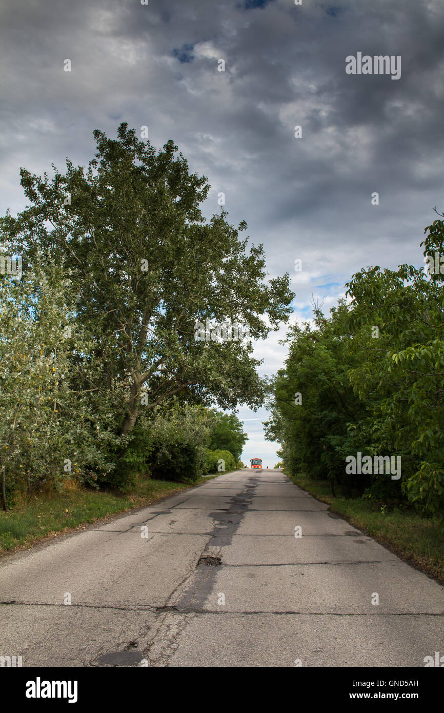 Bus road scenery hi-res stock photography and images - Alamy