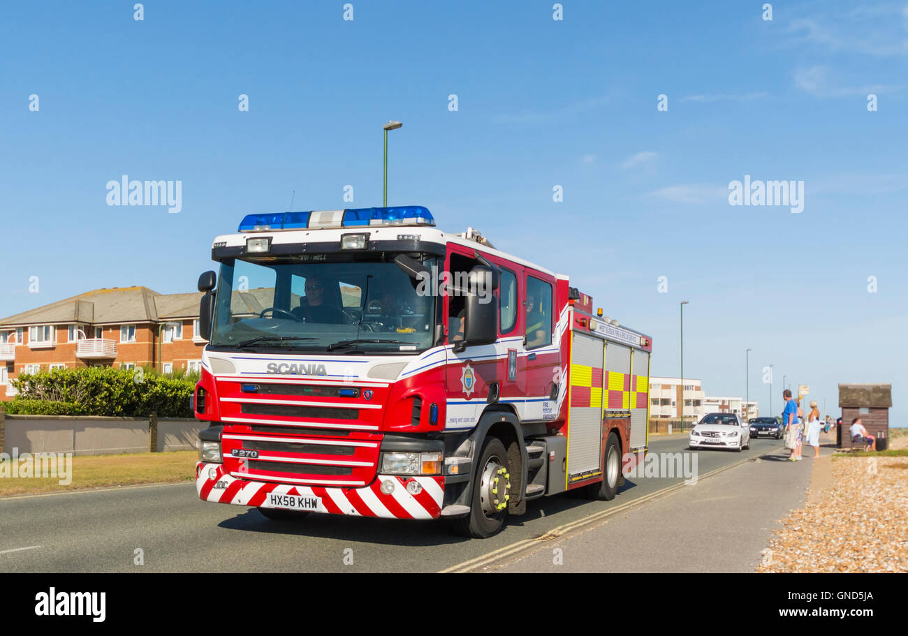Scania fire engine hi-res stock photography and images - Alamy