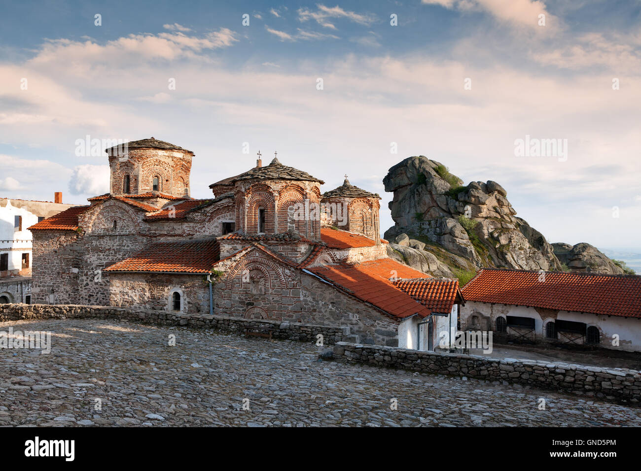 Treskavec monastery, Prilep, Republic of Macedonia Stock Photo - Alamy