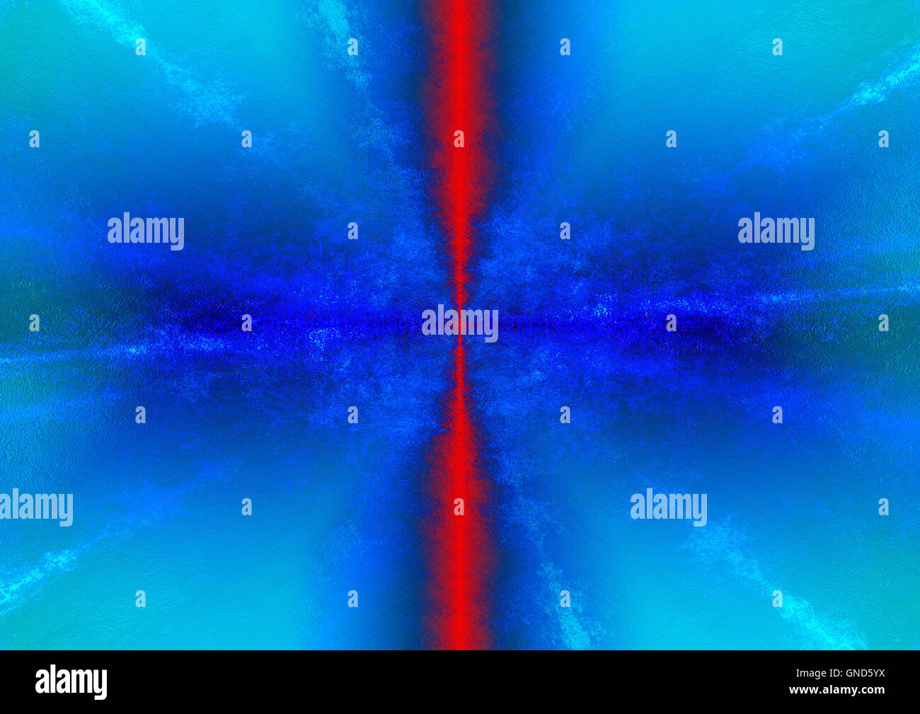 Vertical red streak on a blue textured background Stock Photo - Alamy