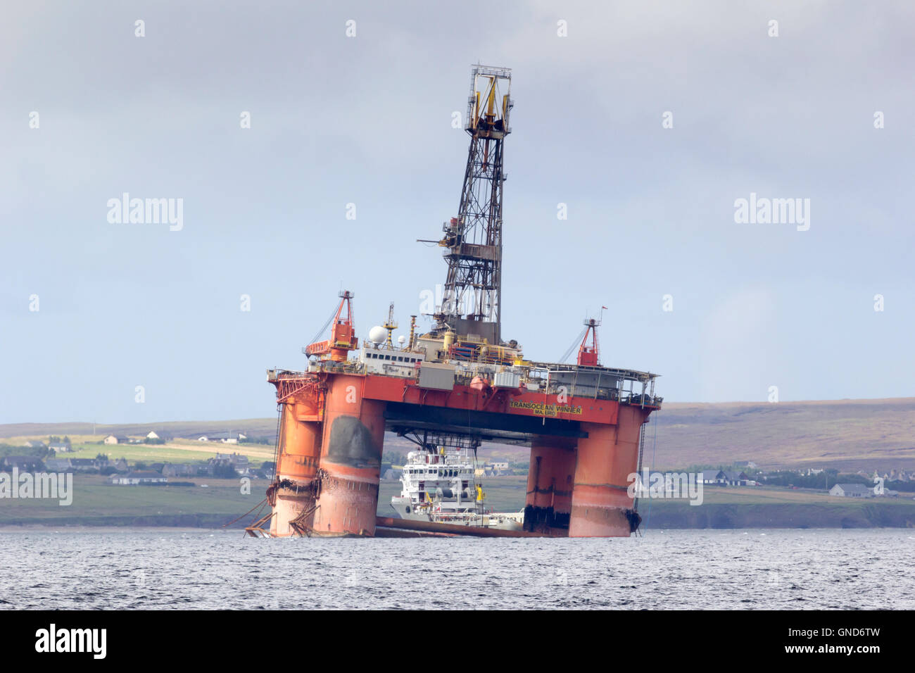 Transocean semi submersible rig hi-res stock photography and images - Alamy