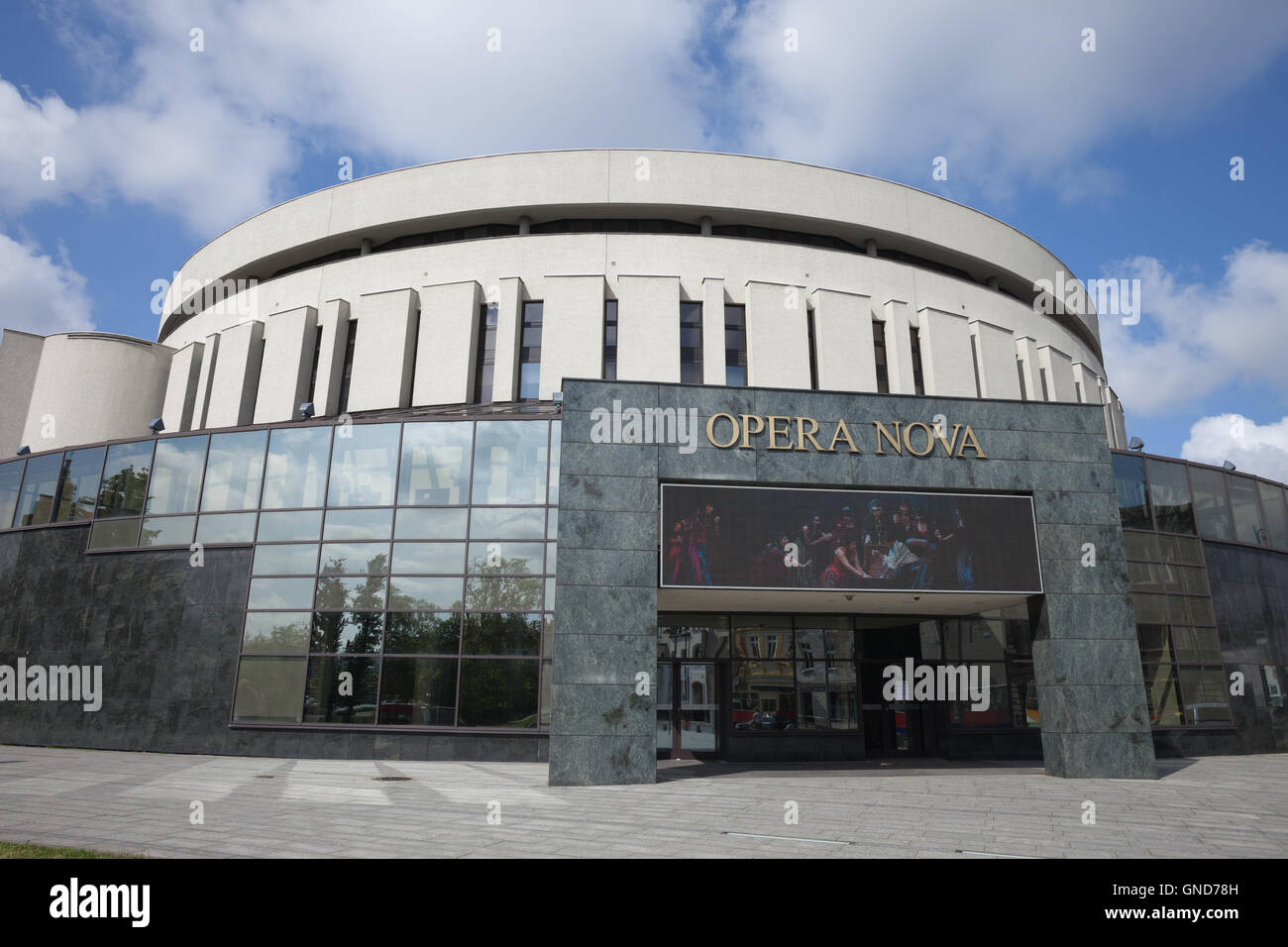 Main entrance to the Opera Nova in Bydgoszcz, Poland Stock Photo - Alamy