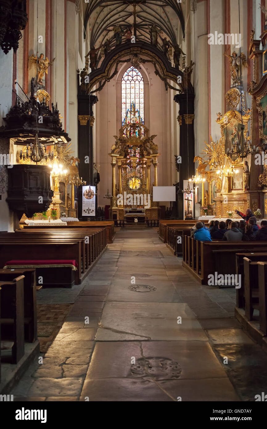 Poland, Torun, St Mary Church (Church of the Assumption of the Blessed ...