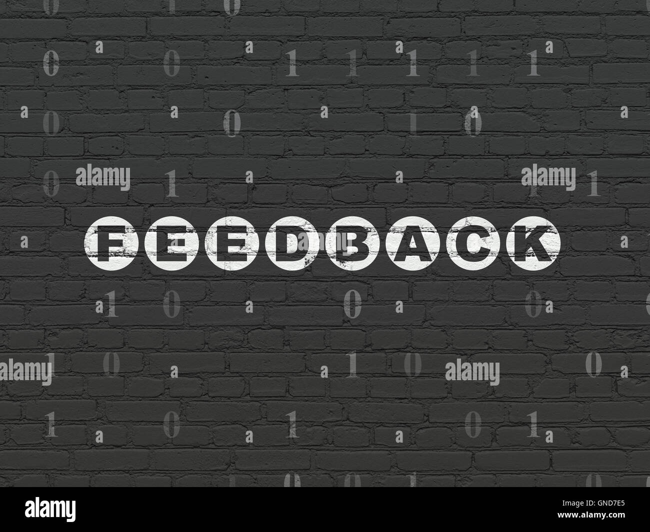 Grunge black feedback word hi-res stock photography and images - Alamy