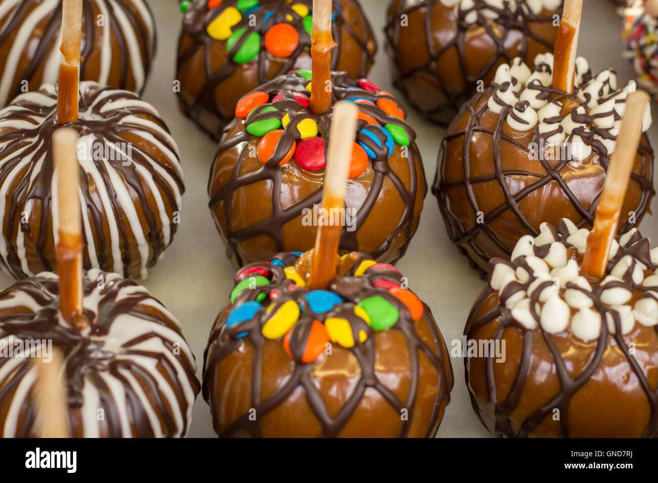 Assorted candy coated nuts hi-res stock photography and images - Alamy