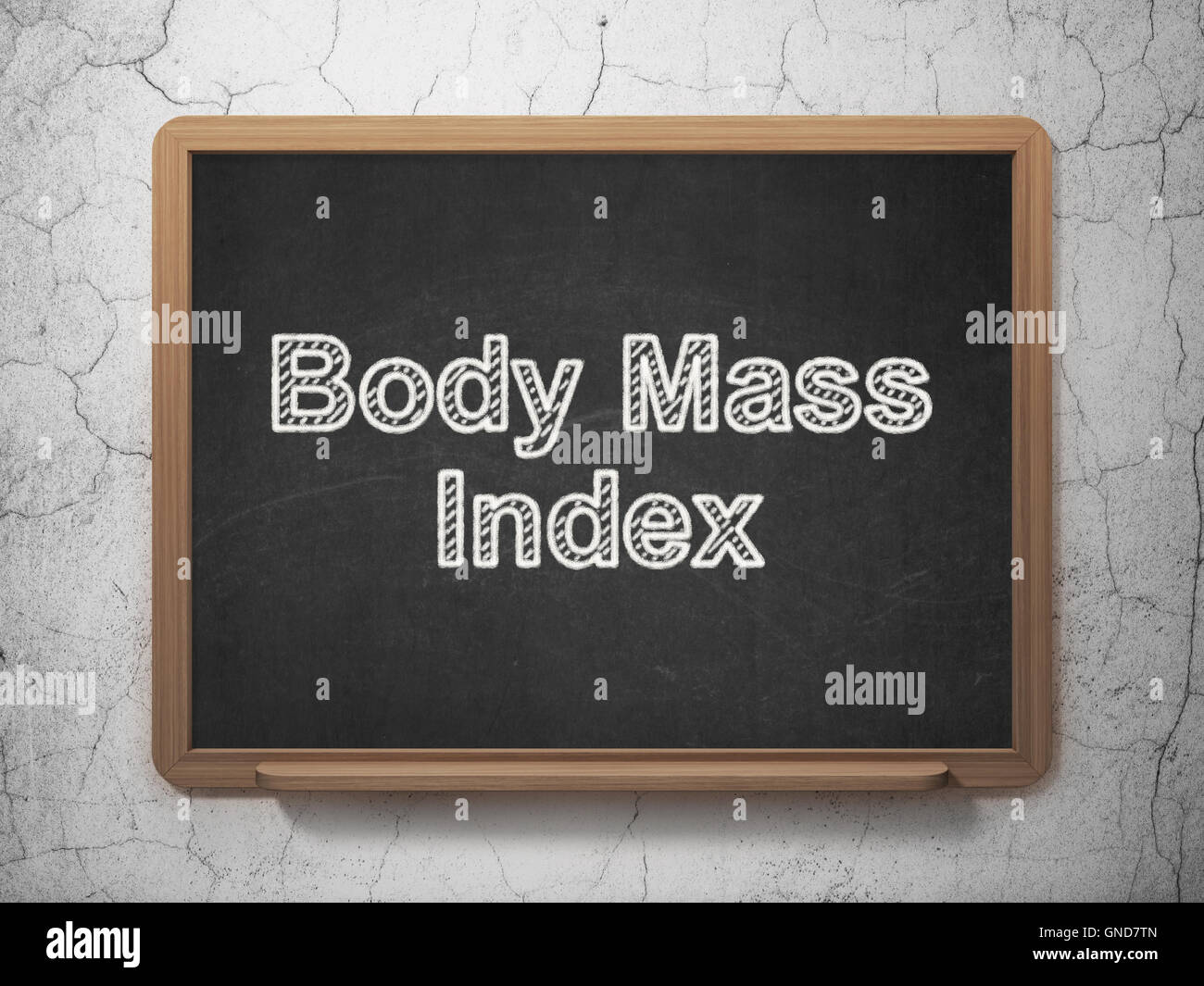 Health concept: Body Mass Index on chalkboard background Stock Photo ...