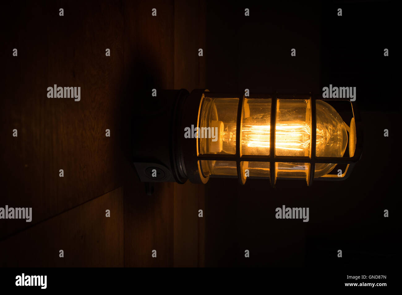 Decorative antique edison style filament light bulb Stock Photo - Alamy
