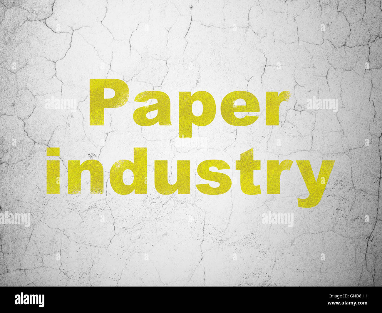 Industry concept: Paper Industry on wall background Stock Photo - Alamy