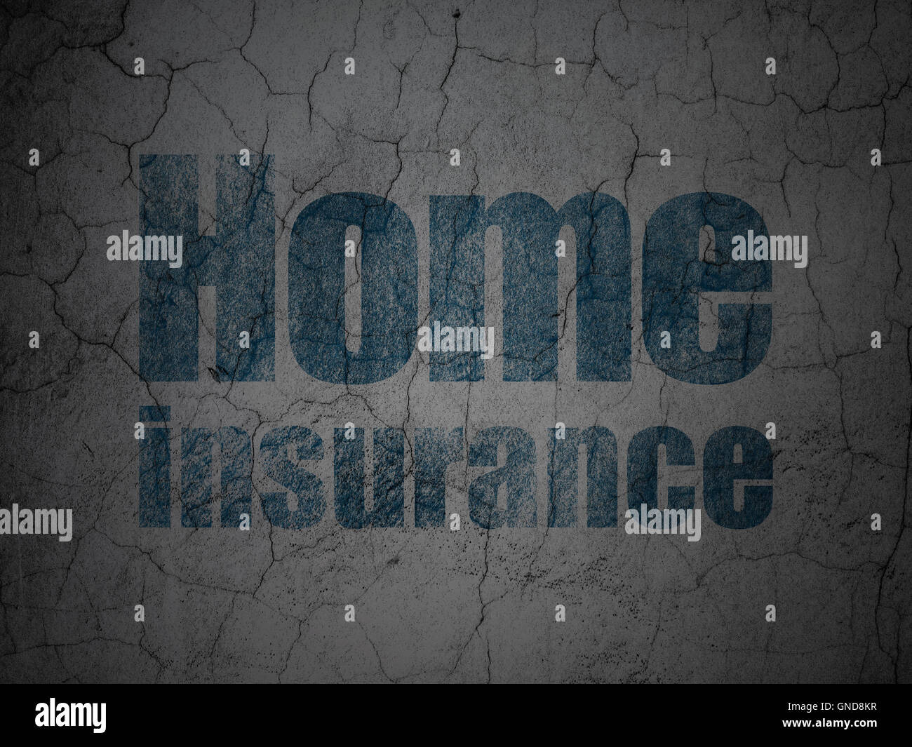 Insurance concept: Home Insurance on grunge wall background Stock Photo ...