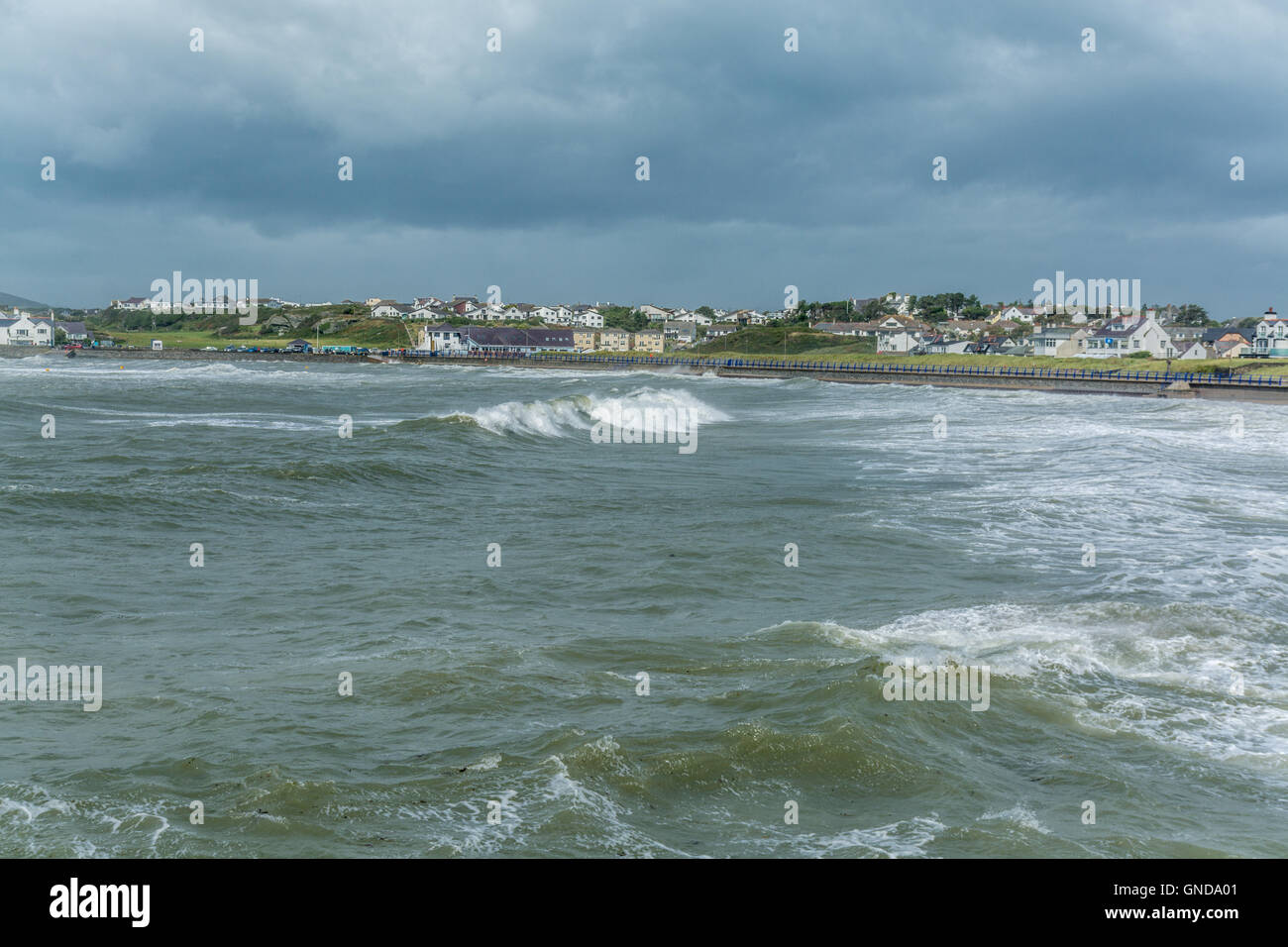 Trearddur bay coast isle of anglesey north wales hi-res stock ...