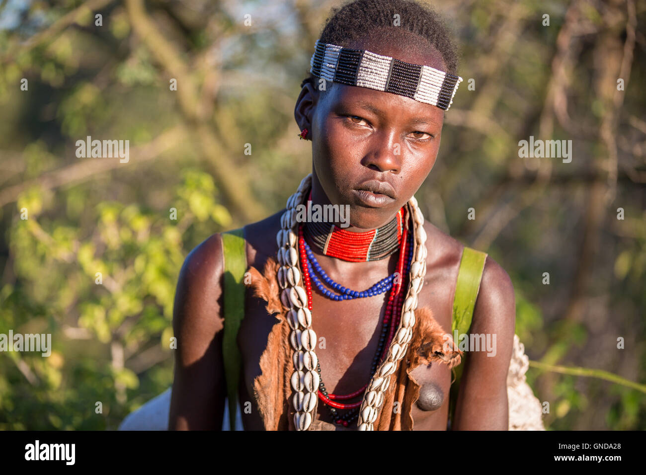 Hamer Tribe Hamer Women Have A Beautiful Traditional Hairstyle, Called