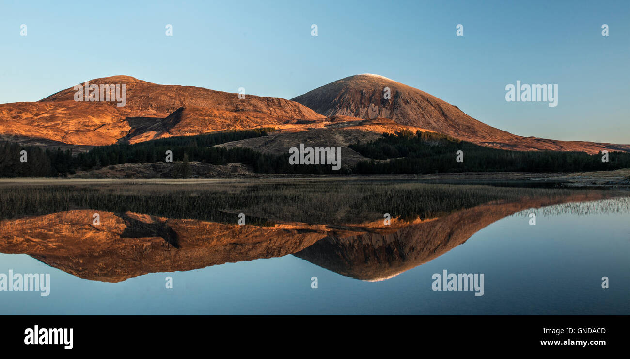 Loch CIl Chriosd at dawn Stock Photo - Alamy