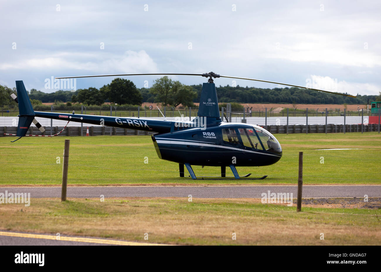 A Robinson R66 Turbine light helicopter registered to Sloane ...