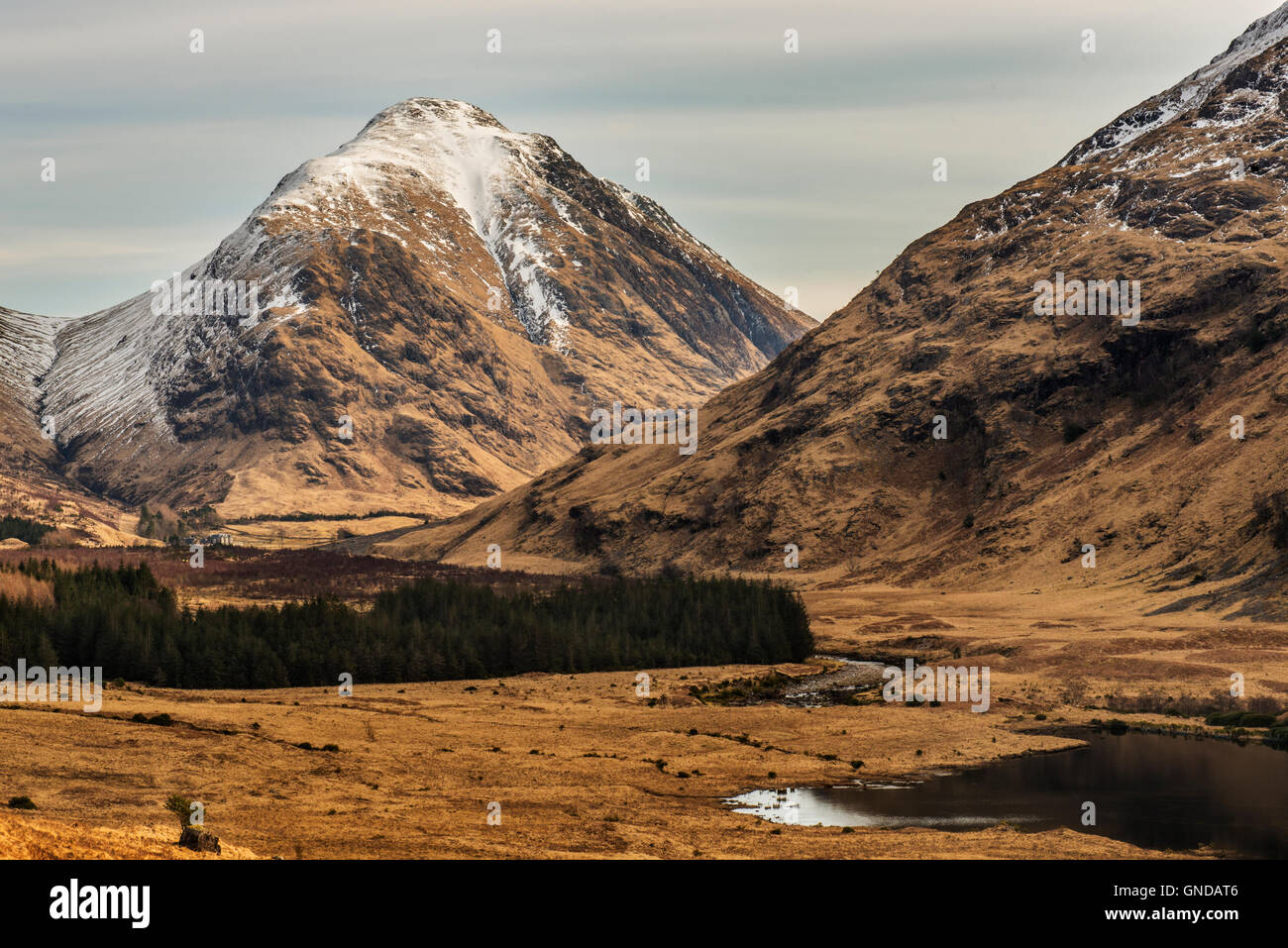View of the Scottish Highlands Stock Photo - Alamy