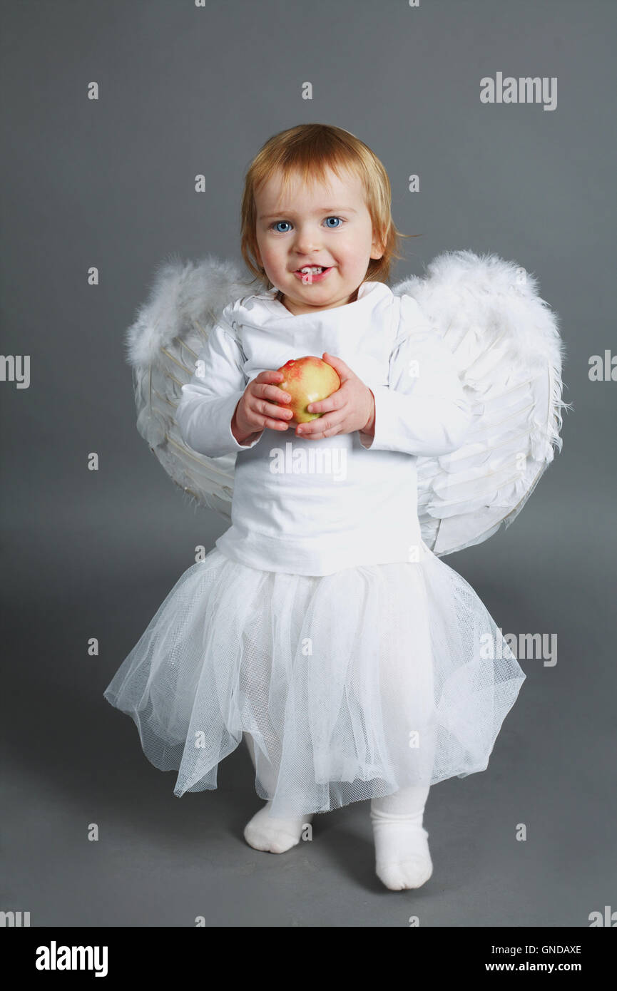 little beautiful angel Stock Photo - Alamy