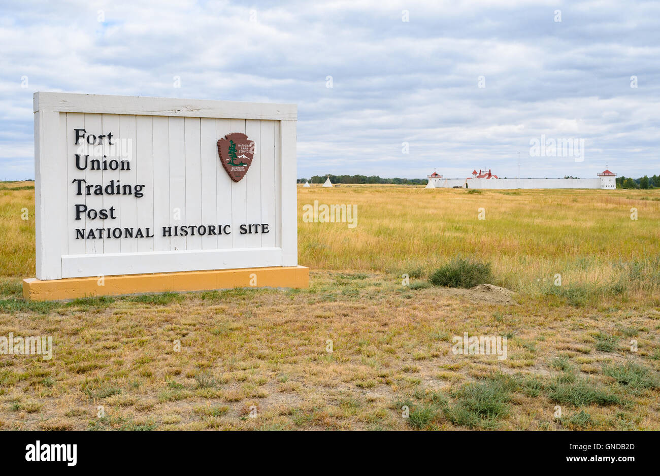 Fort Union Trading Post National Historic Site Stock Photo - Alamy