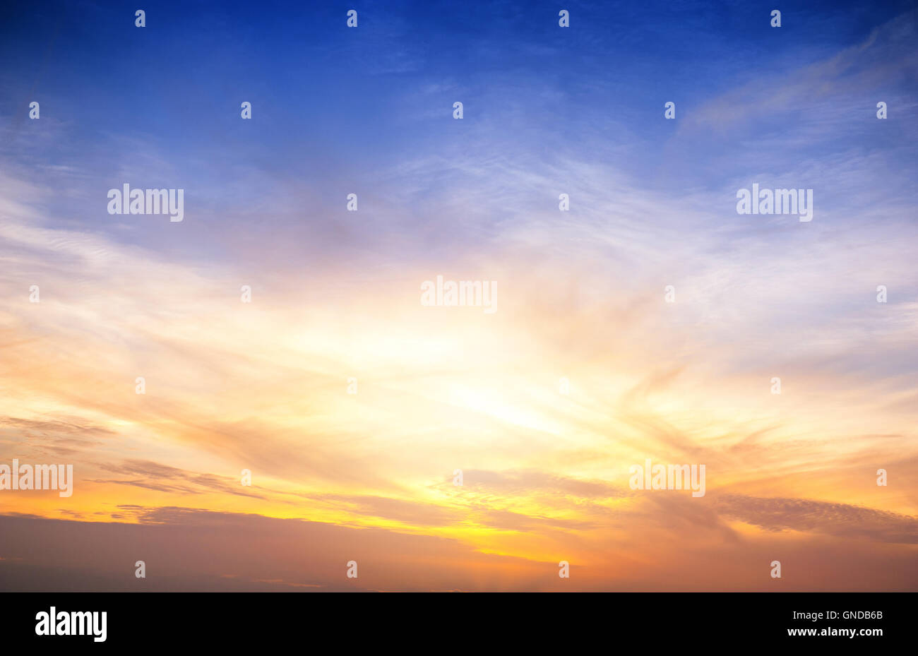 An image of sunset with sun rays Stock Photo - Alamy