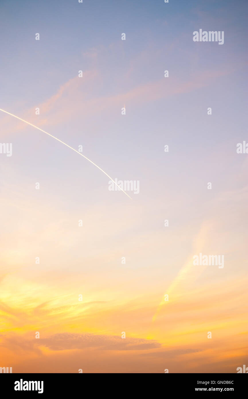 An image of sunset with sun rays Stock Photo - Alamy