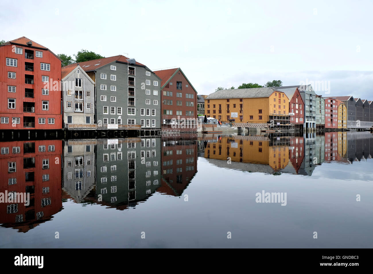 Norway, Trondheim, Traditional House Stock Photo - Alamy
