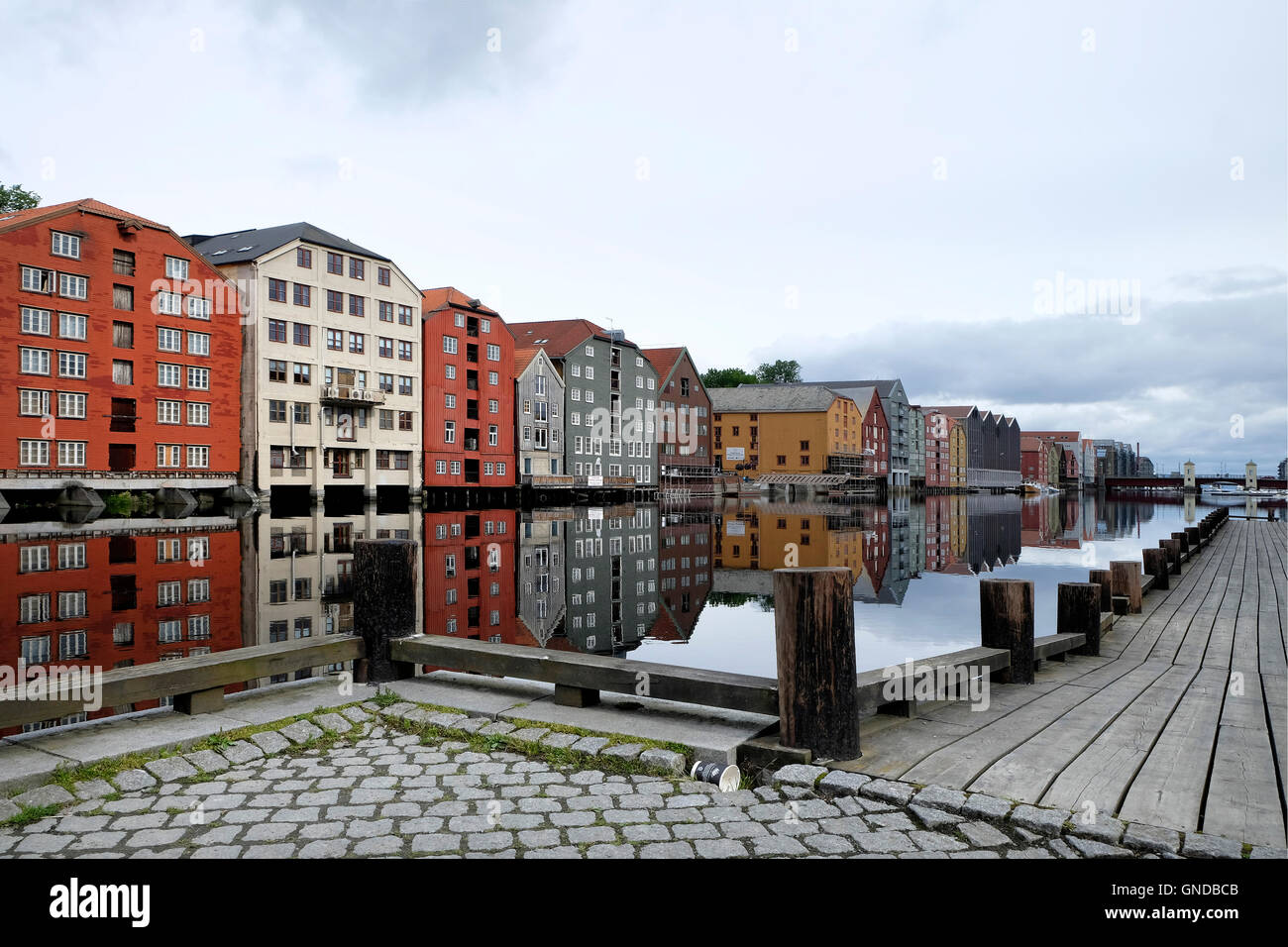 Norway, Trondheim, Traditional House Stock Photo - Alamy