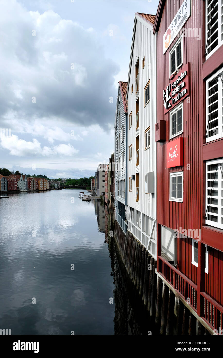 Norway, Trondheim, Traditional House Stock Photo - Alamy