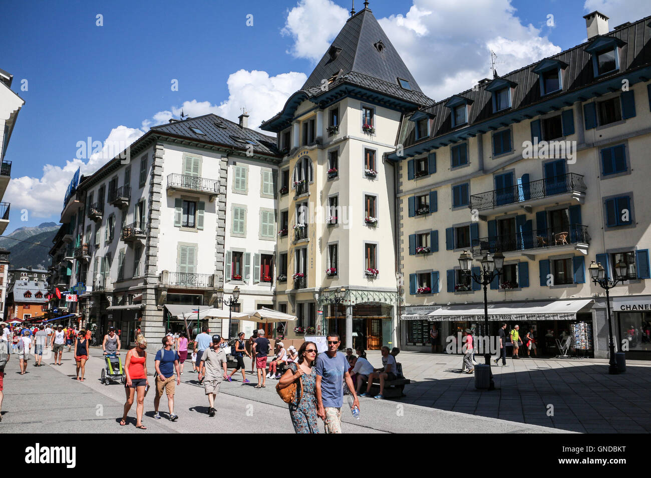 Chamonix Mont Blanc Stock Photo - Alamy