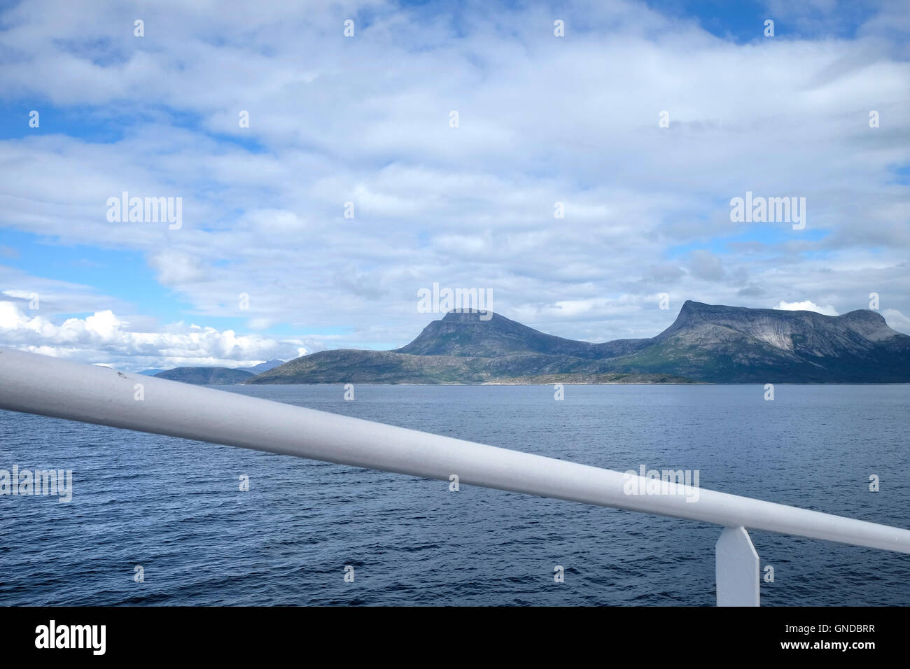 Norway, Bognes, Ferry Stock Photo - Alamy