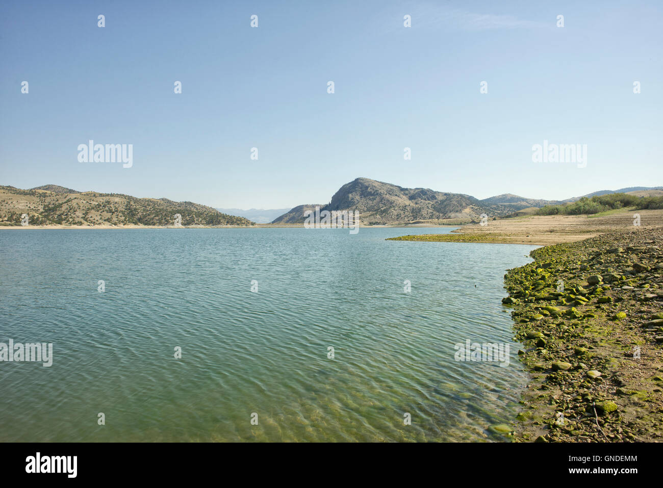 Ruby Reservoir in Madison County, Montana Stock Photo - Alamy