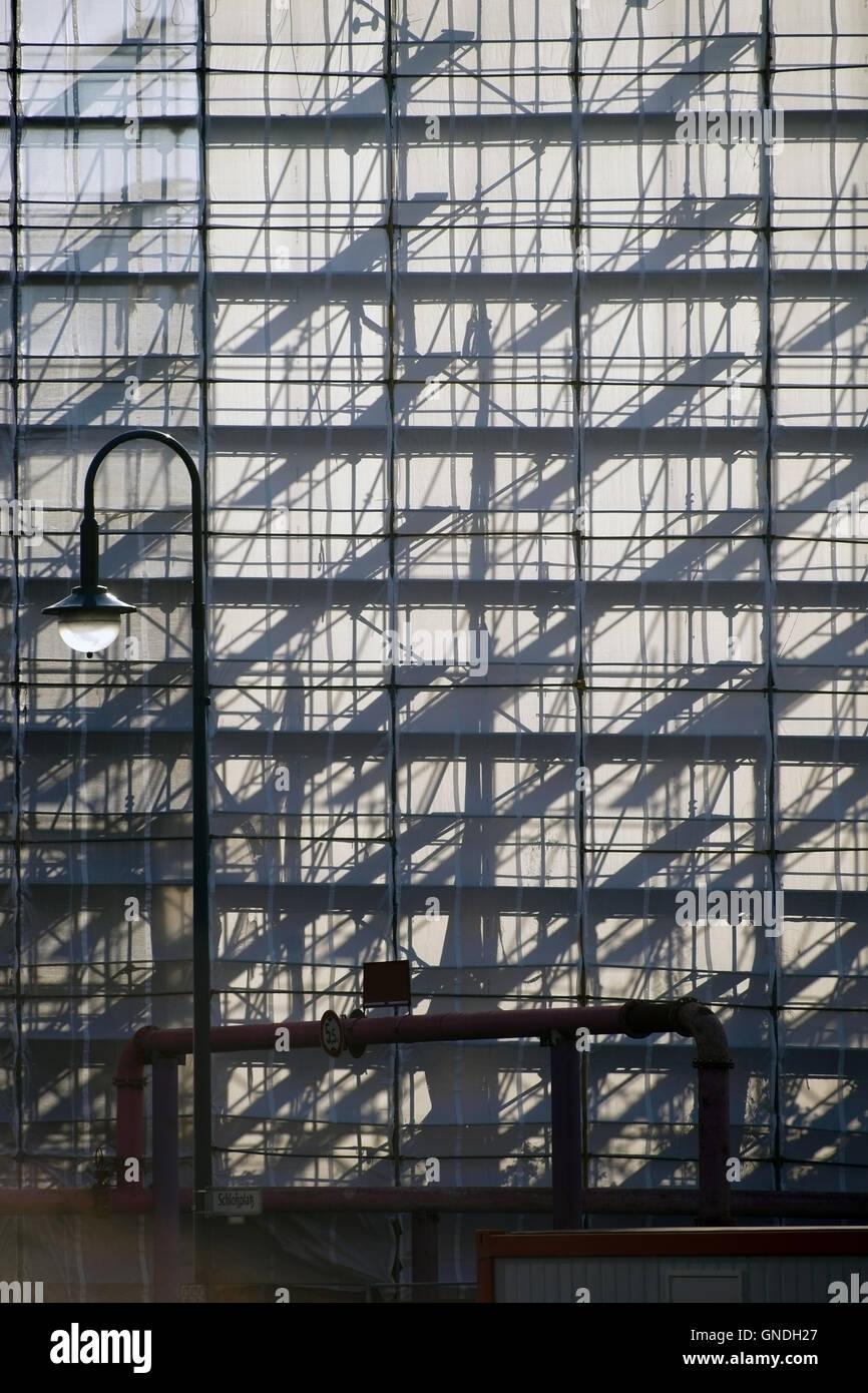 Abstract scaffolding hi-res stock photography and images - Alamy