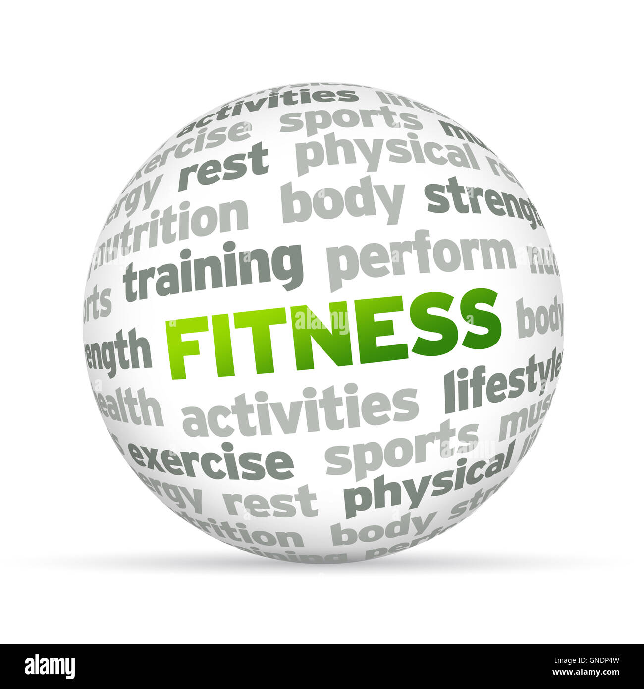 Perform exercise Cut Out Stock Images & Pictures - Alamy