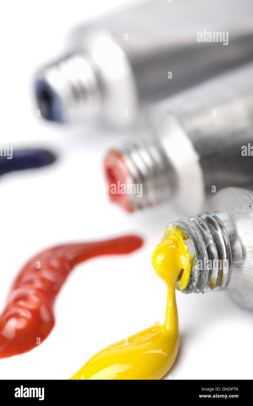 Squeezed tube of metal isolated hi-res stock photography and images - Alamy