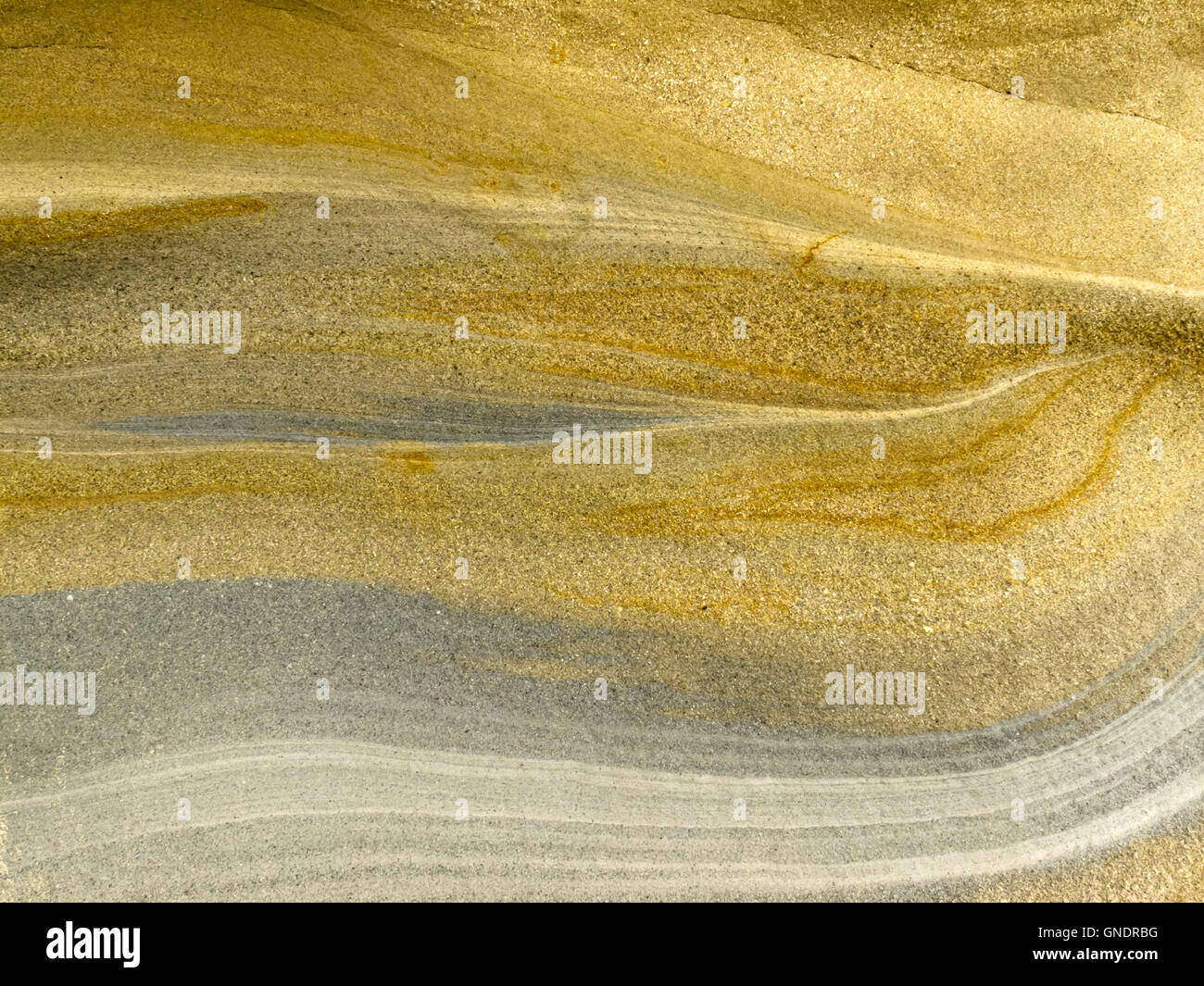 Smooth surface of layered sandstone sediment rock Stock Photo - Alamy